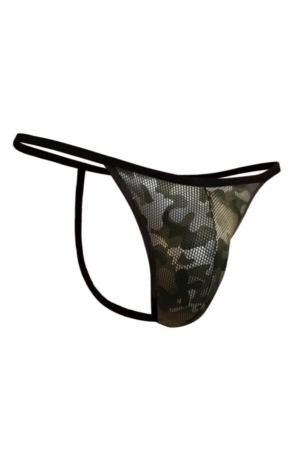 Doreanse Men’s Polyester Camouflage Pattern Classic Thong String 1326 ...